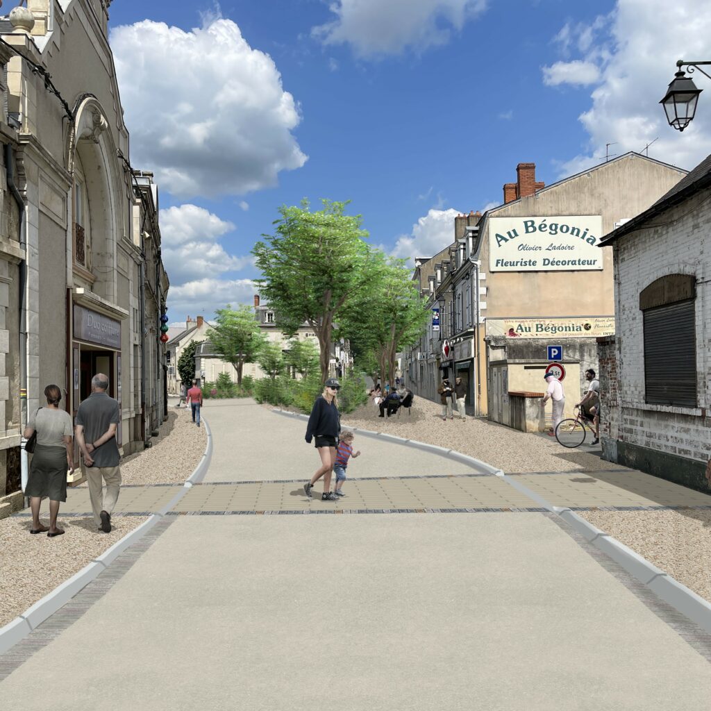 Aménagements d'une rue - Humains et Territoires Architecture - HU.TE ...